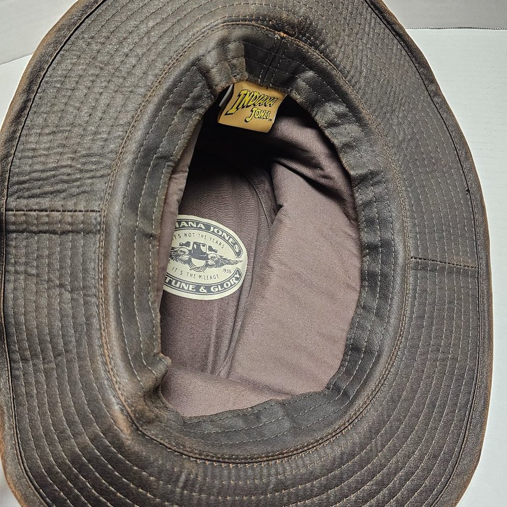 Official Indiana Jones Hat Fedora Bucket Hat Brown Di… - Gem